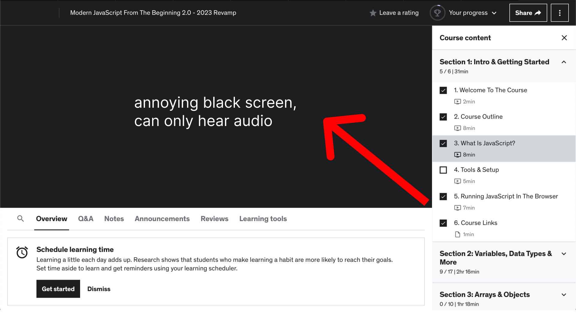 How to Fix the Udemy video black screen How to Fix the Udemy video black screen